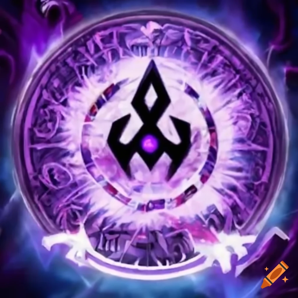 Void wizards ritual circle, a powerful Yu-Gi-Oh card on Craiyon