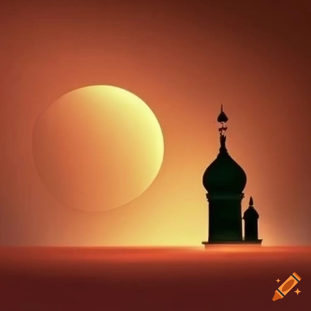 Happy ramadan message in english and french on Craiyon