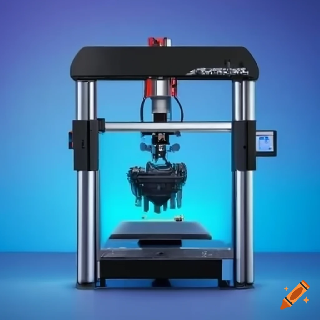 3d printing machine on Craiyon