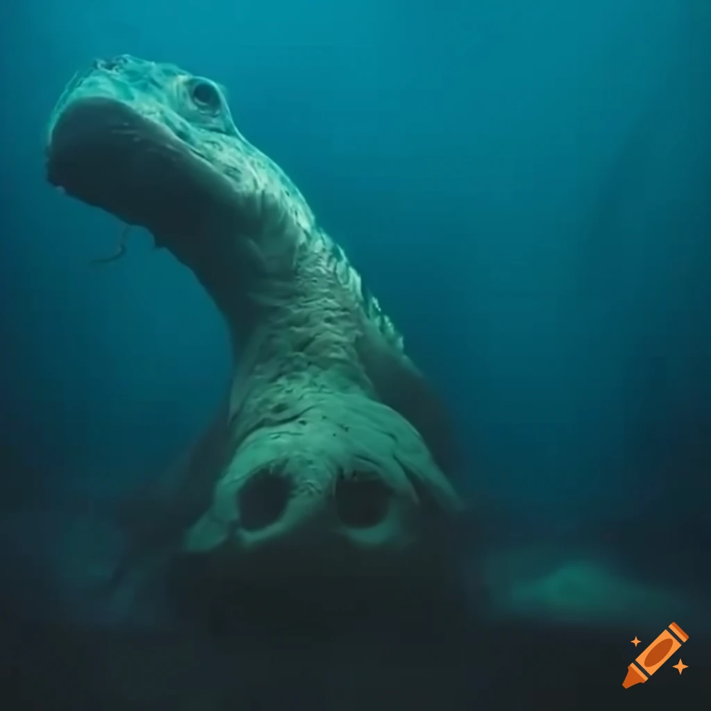 Ocean horror monster in Trevor Henderson style for thalassophobia on ...