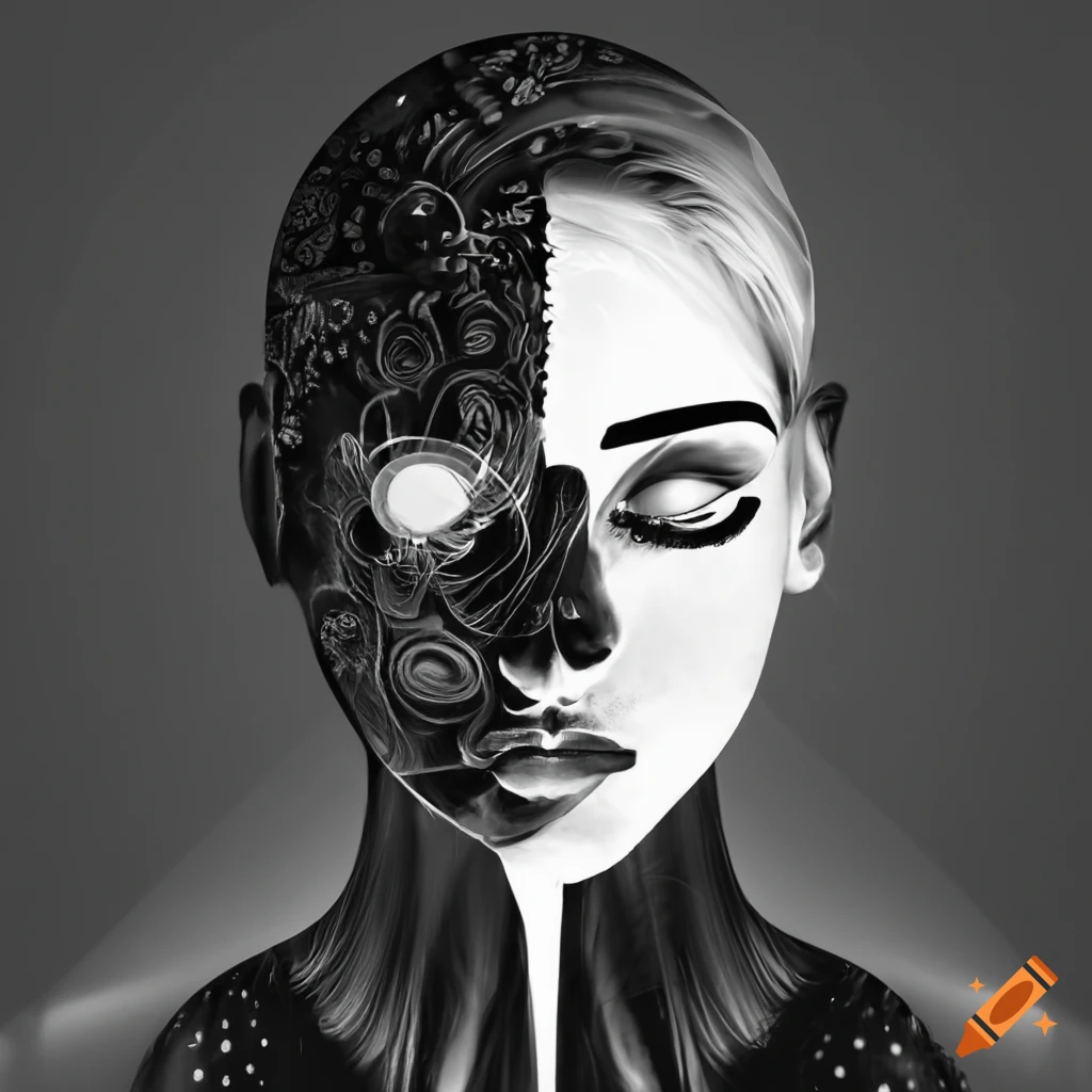 Person in a trance-like state with calming colors and mesmerizing ...