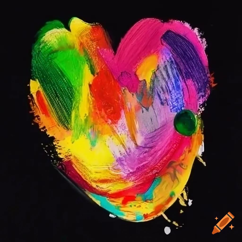 Abstract representation of loud vibes on Craiyon