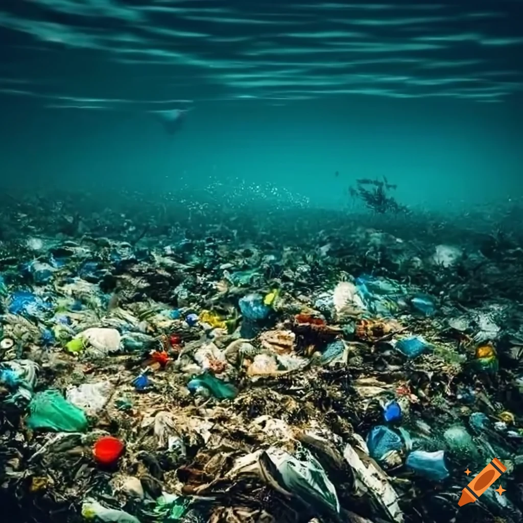 Plastic waste background, high resolution on Craiyon