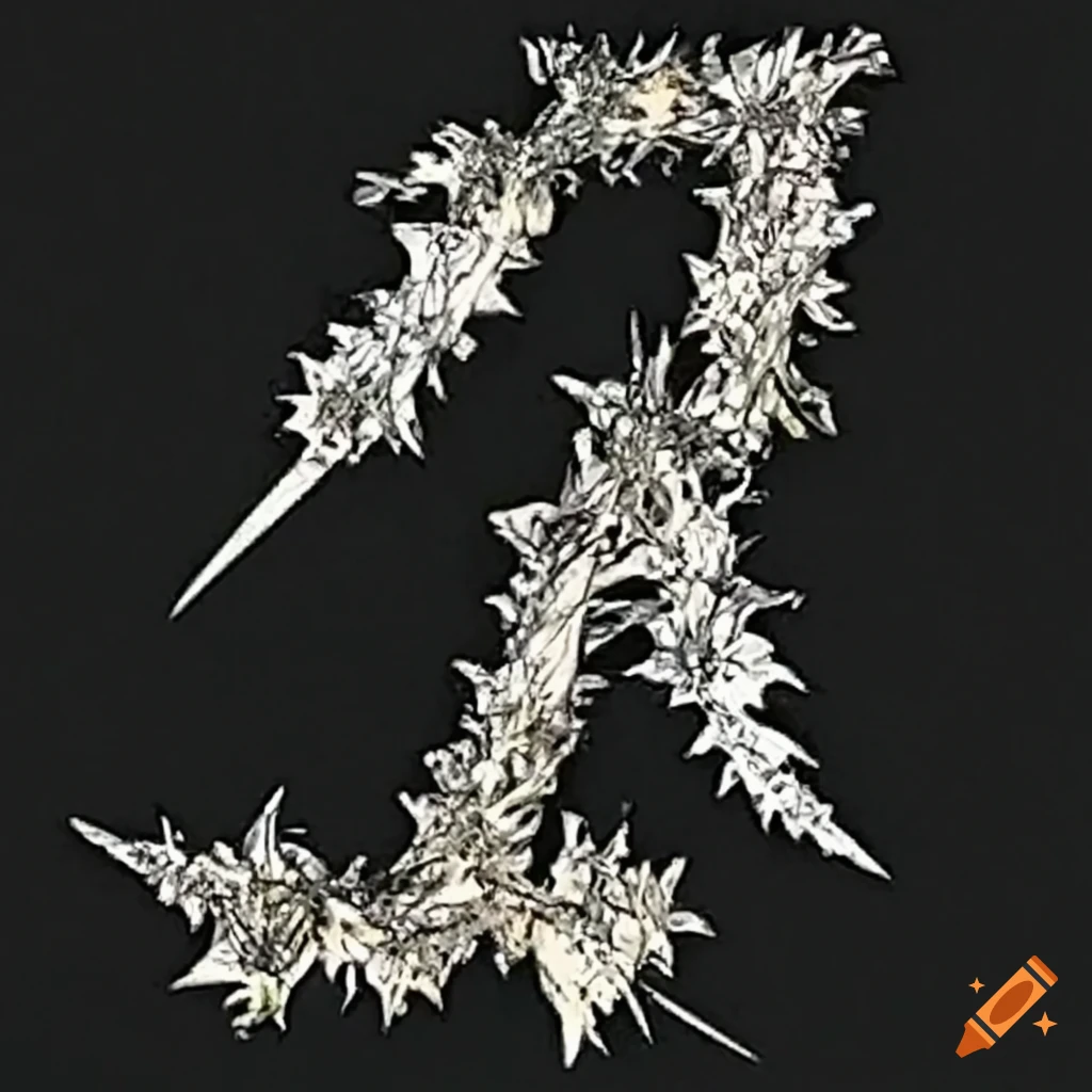 Abstract ornamental design with intricate details in Final Fantasy ...