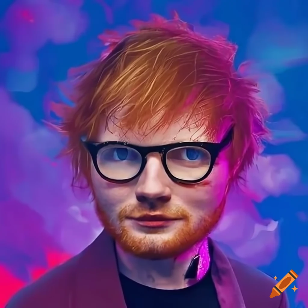 Ed sheeran on Craiyon