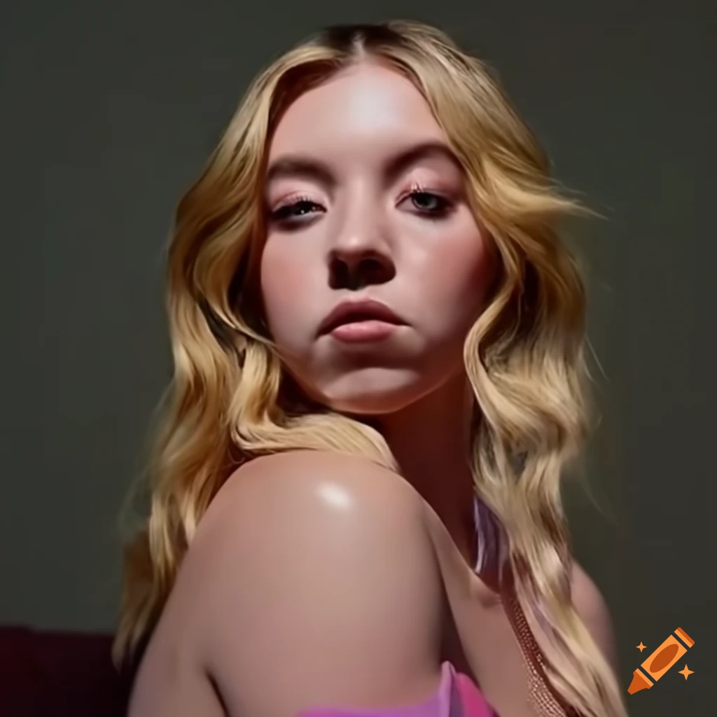 Sydney sweeney character in euphoria on Craiyon