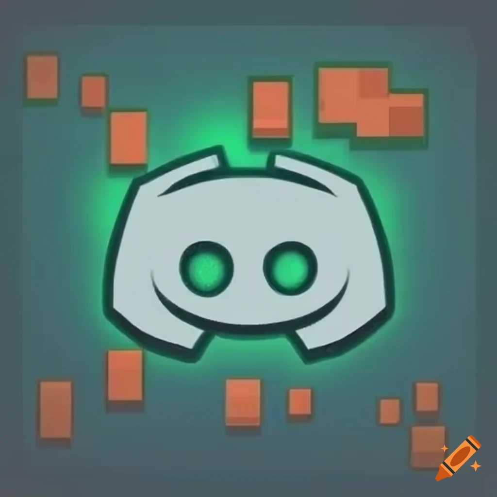 Minecraft discord server icon on Craiyon