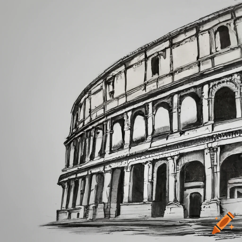 Colosseum on Craiyon
