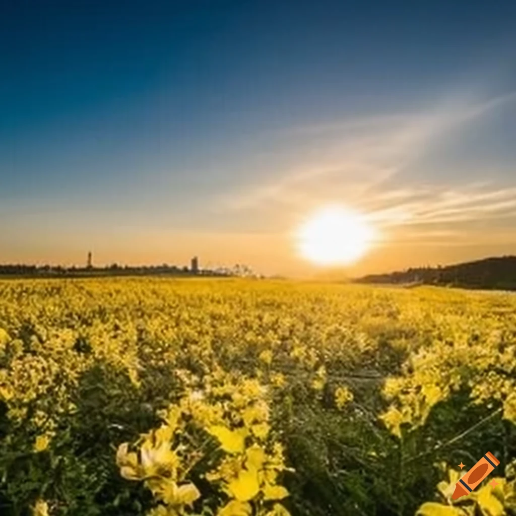 Aesthetic spring photography on Craiyon