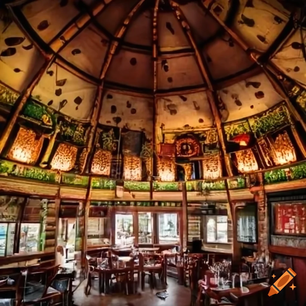 Zoo restaurant on Craiyon