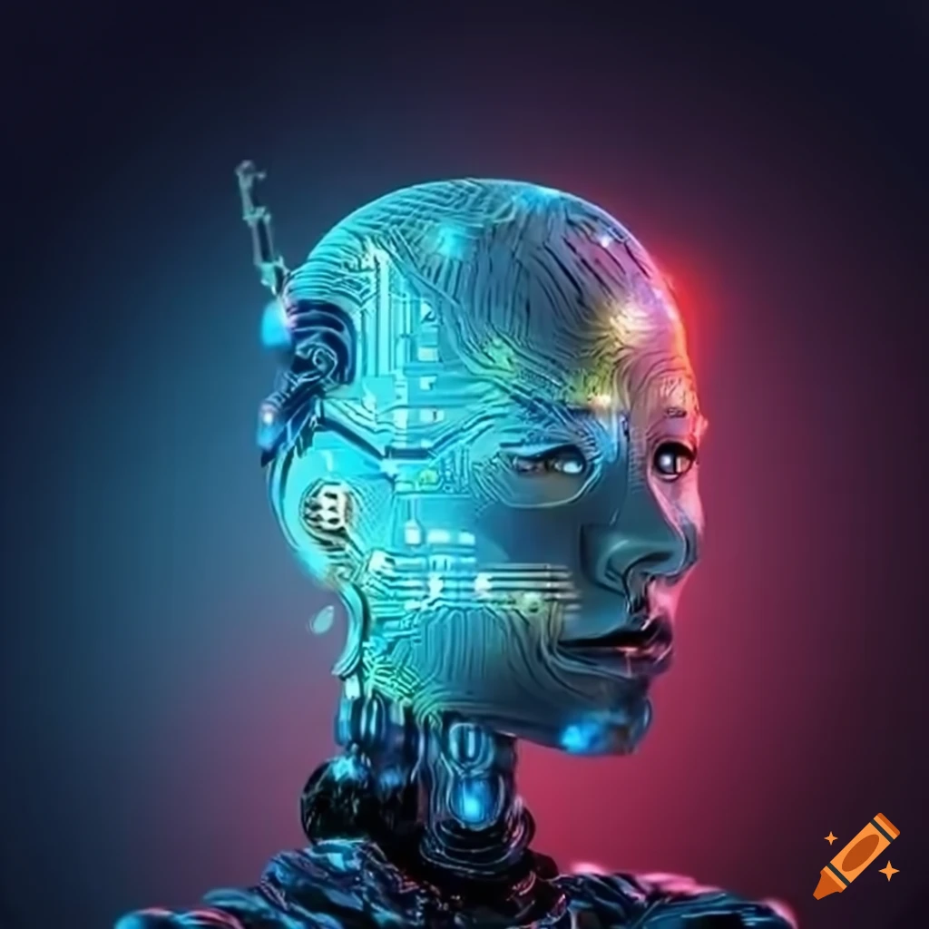 Artificial intelligence concept on Craiyon