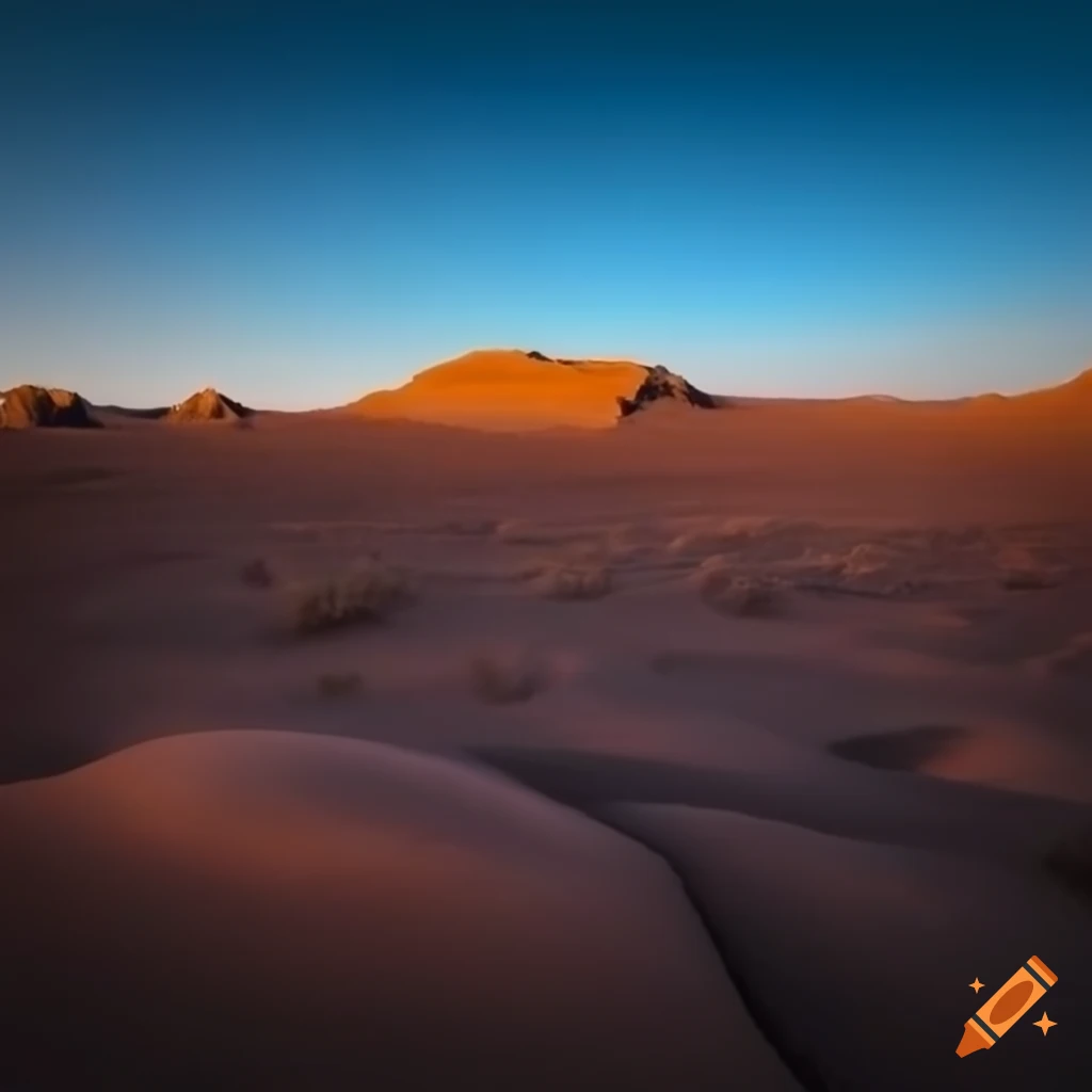 Great laurentian desert landscape on Craiyon
