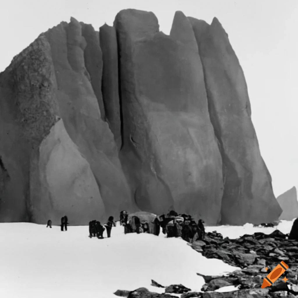 1930s expedition photos reveal ancient stone structures in antarctic ...