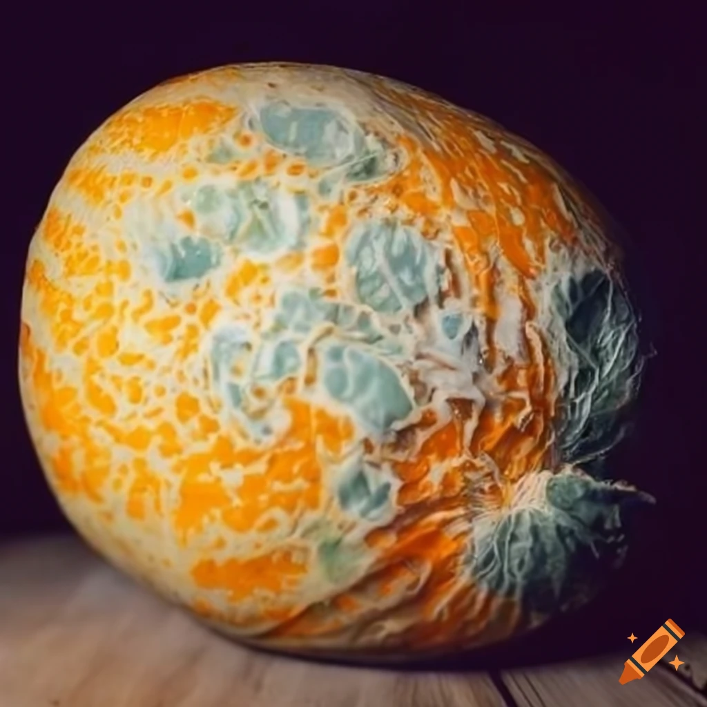 Moldy melon on Craiyon