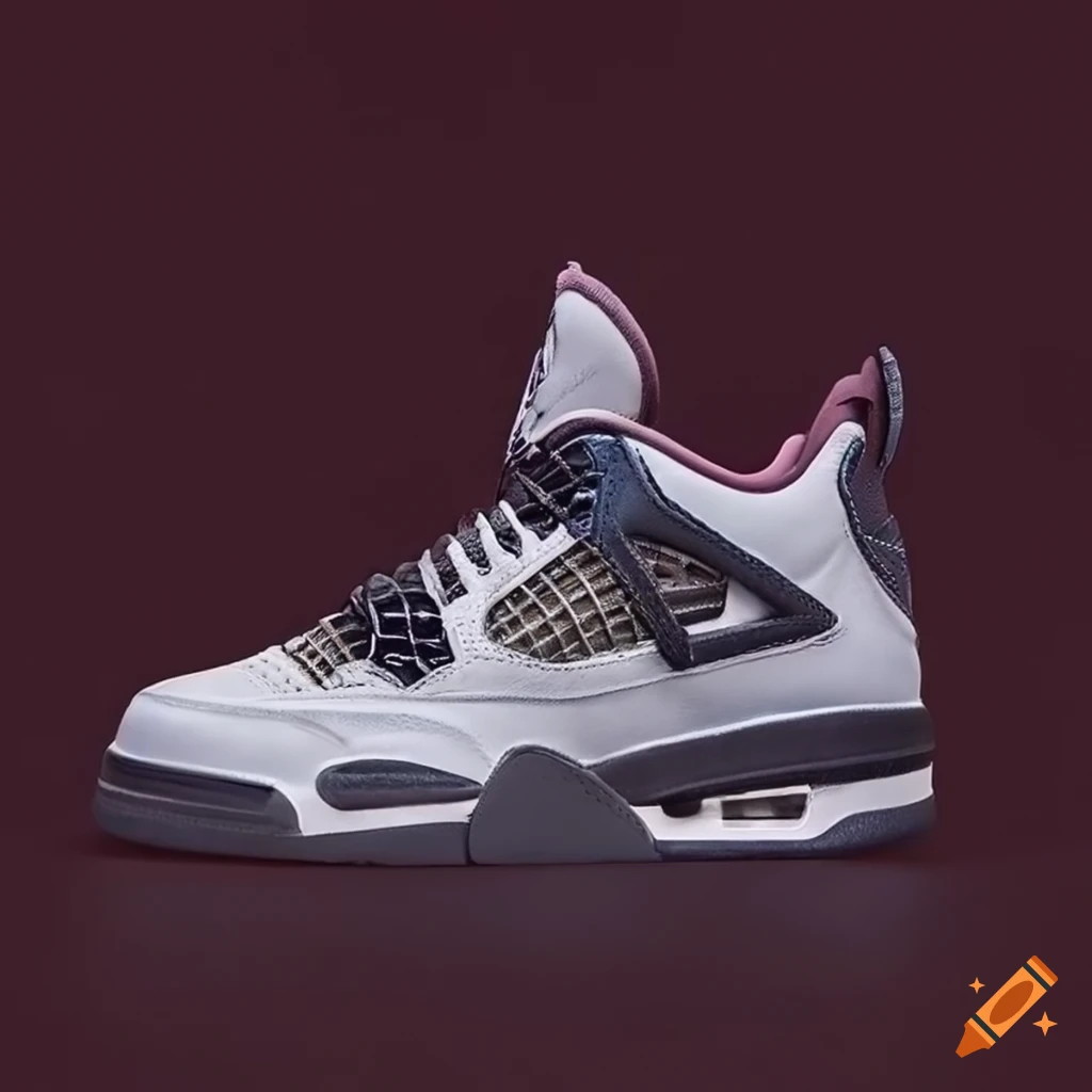 Custom jordan 4 shoe on Craiyon