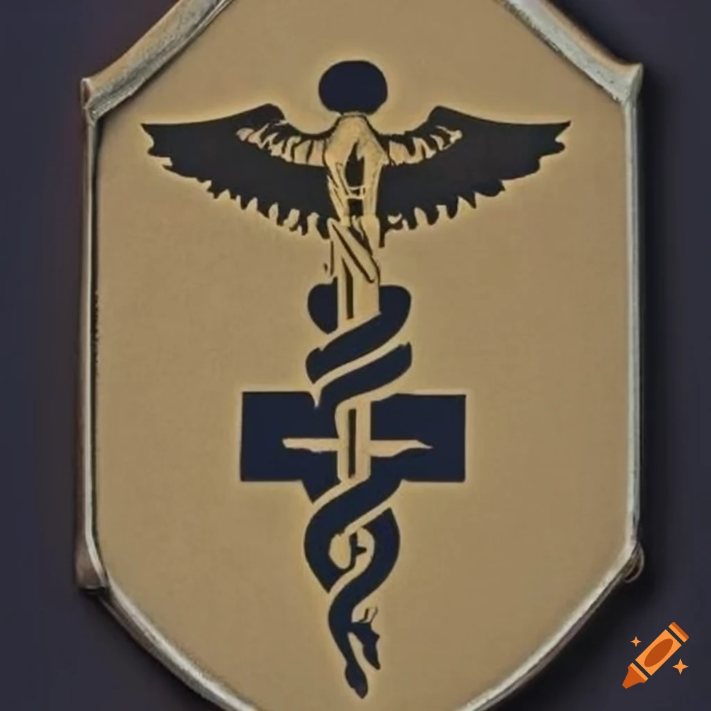 321st medical detachment army company logo on Craiyon
