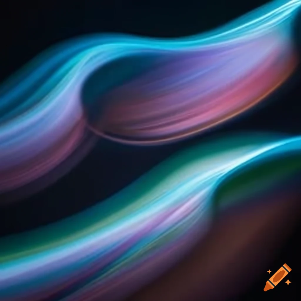 Dynamic light waves on Craiyon