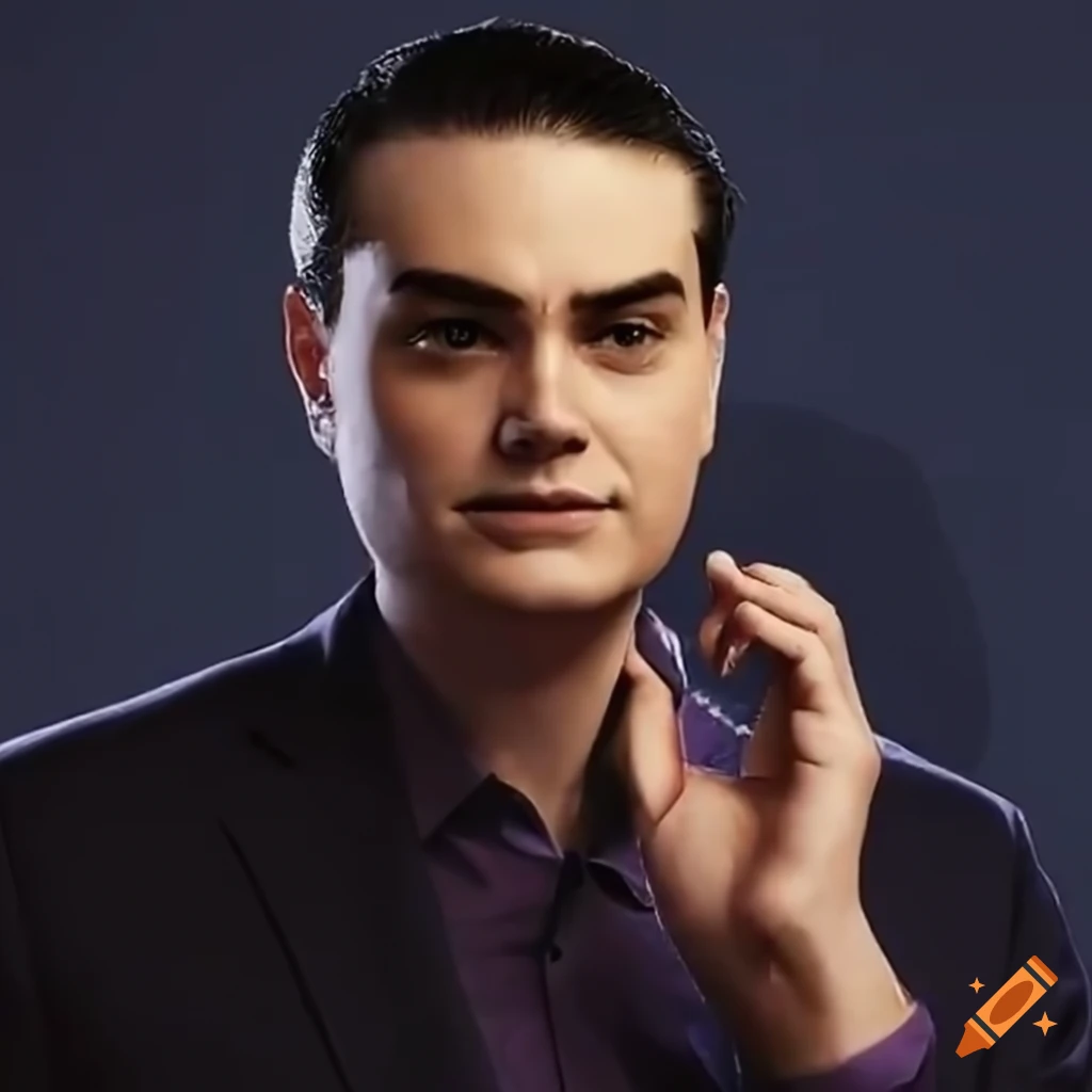 Ben shapiro on Craiyon