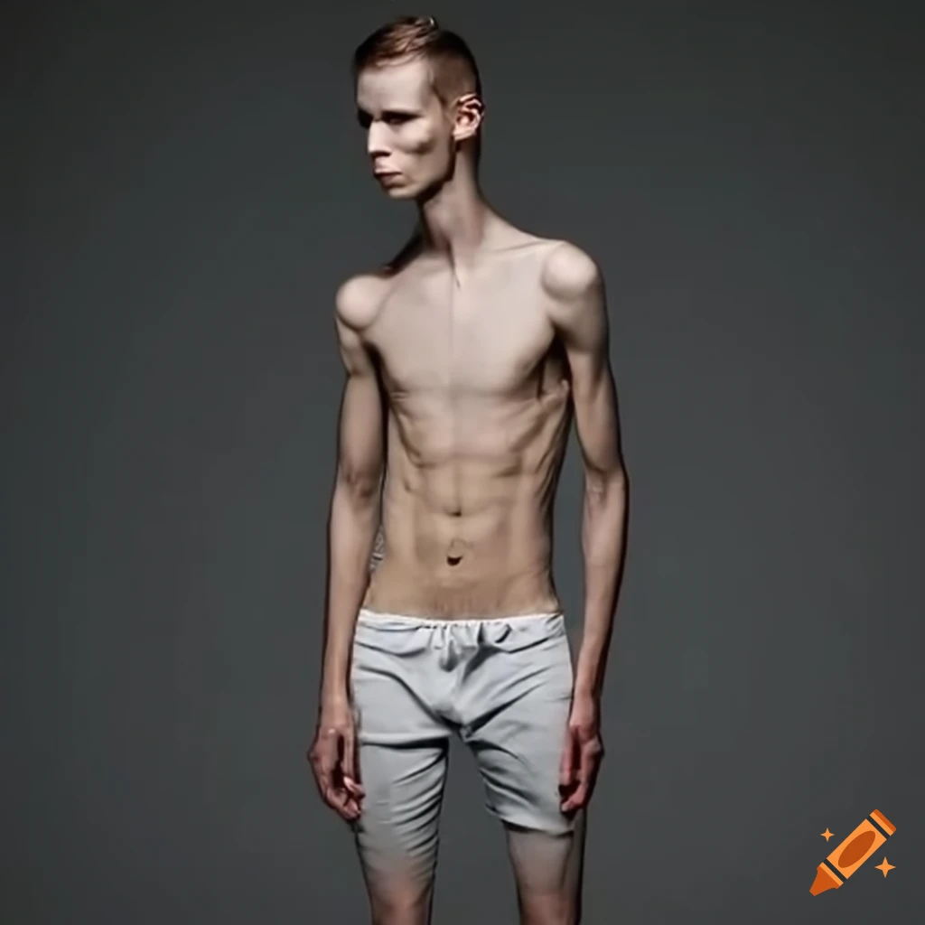 Slim man full body view on Craiyon