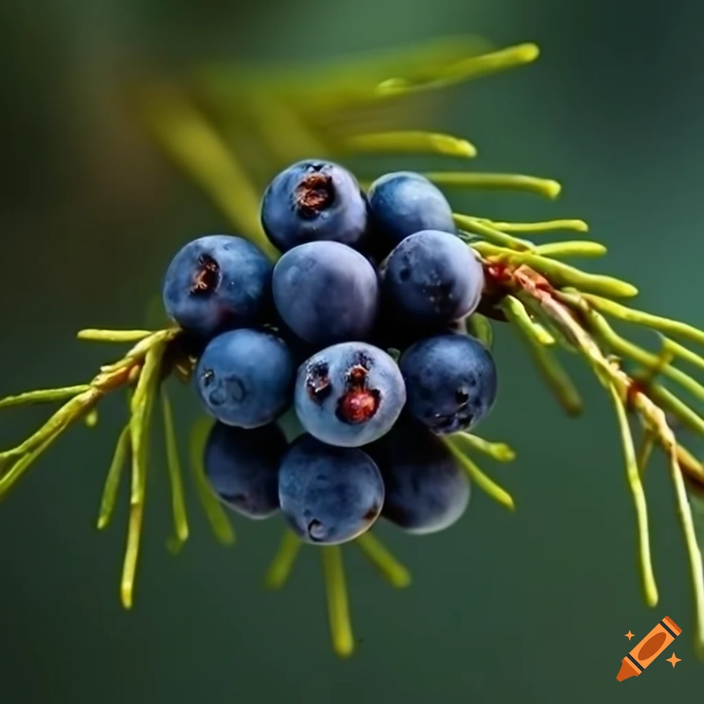 Juniper berry on Craiyon