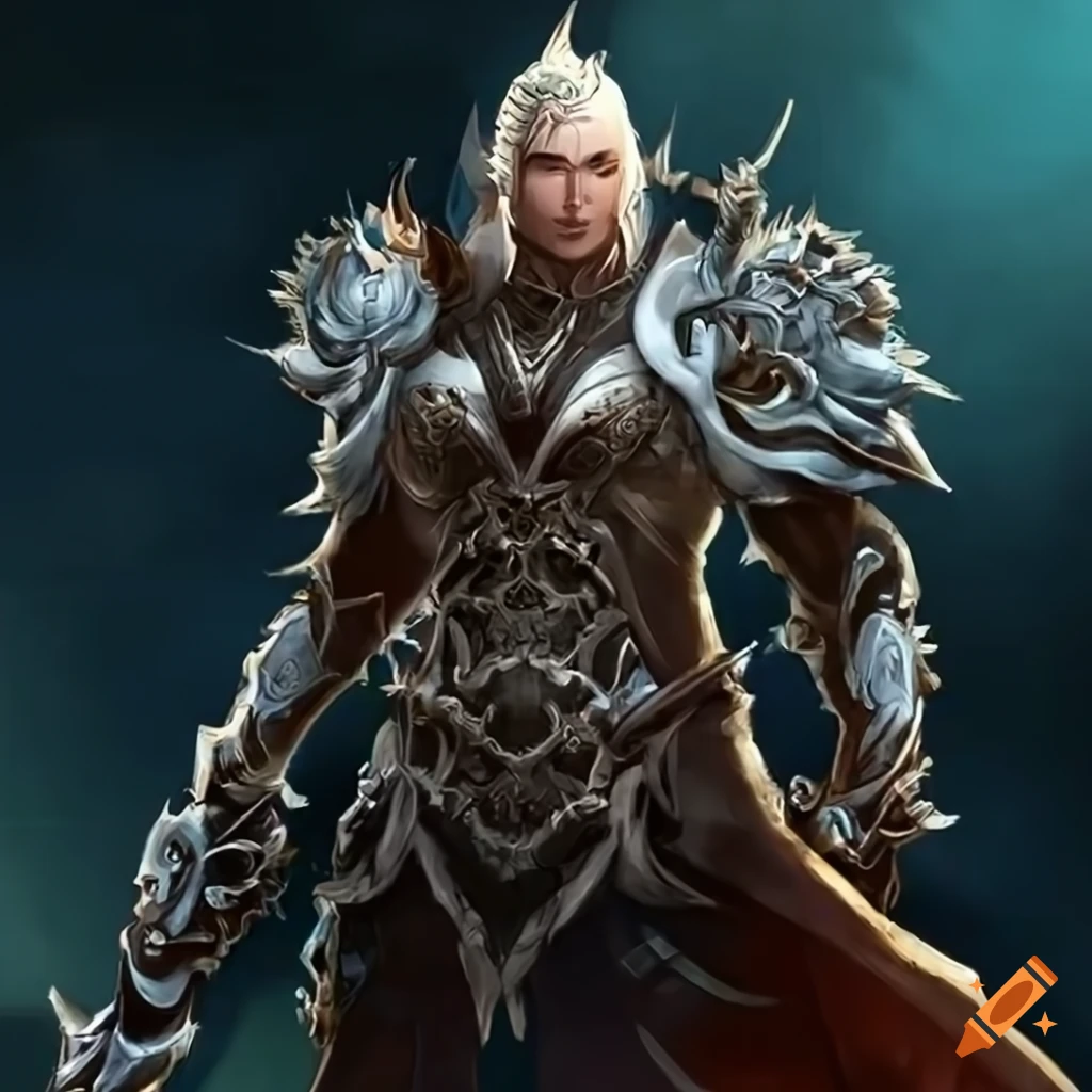 Lineage 2 website banner on Craiyon