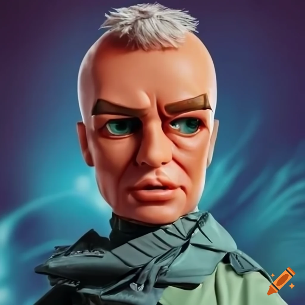 Detailed thunderbirds puppet secret agent on Craiyon