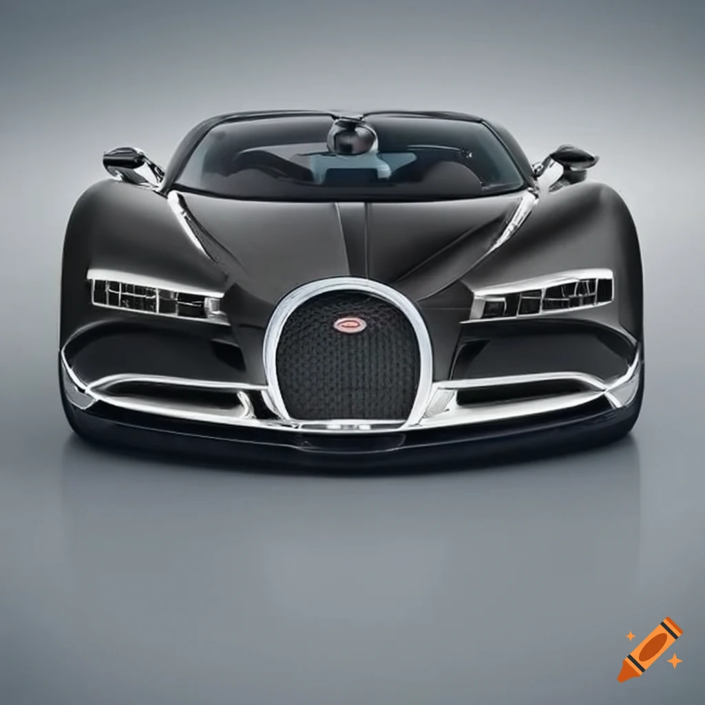 Luxury v16 bugatti car in high resolution on Craiyon