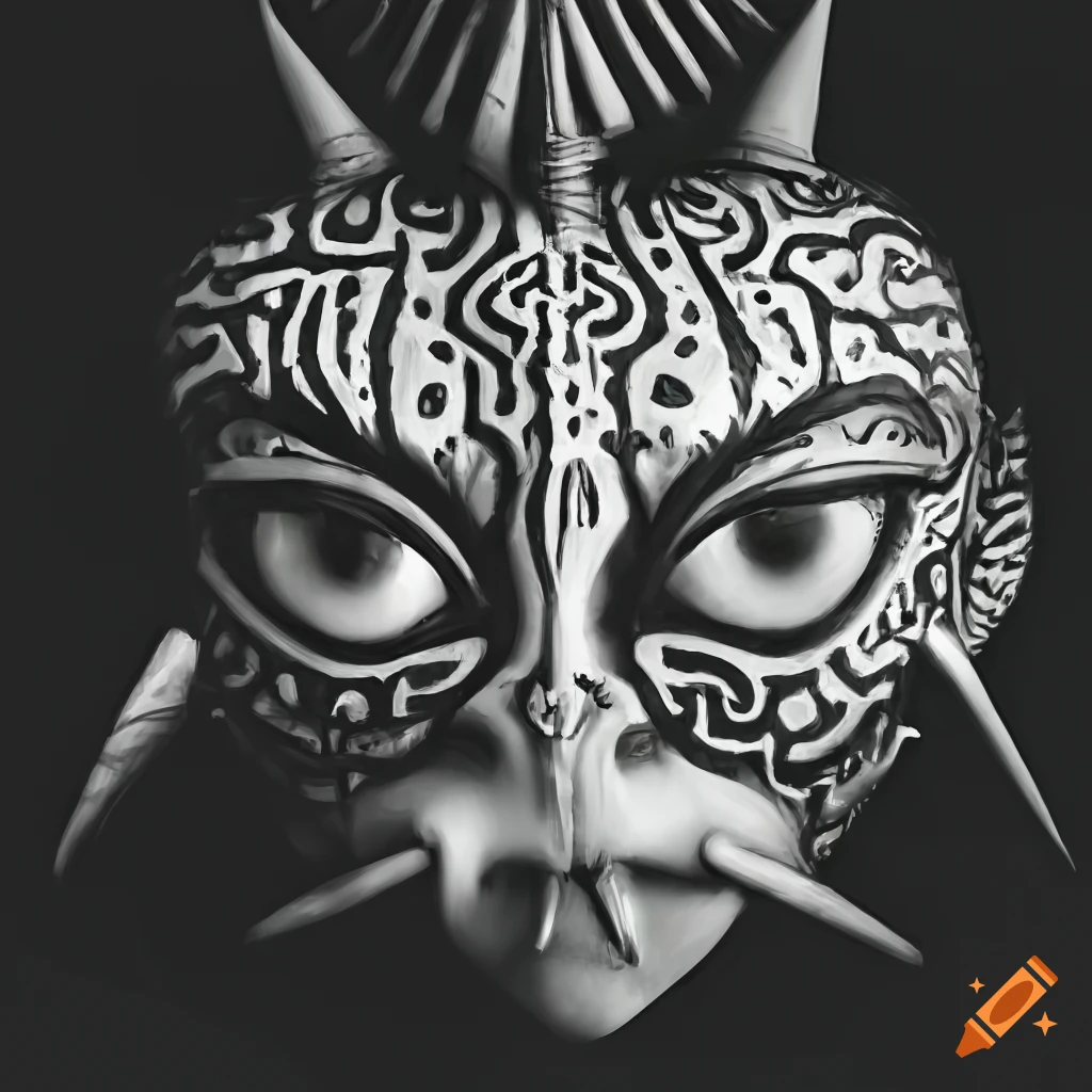 Majora's mask on Craiyon