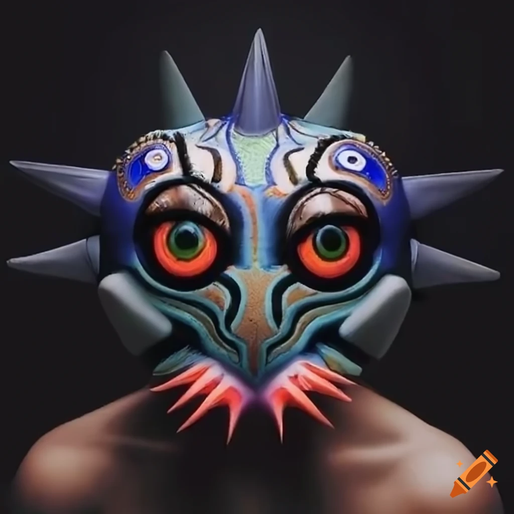Majora's mask on Craiyon