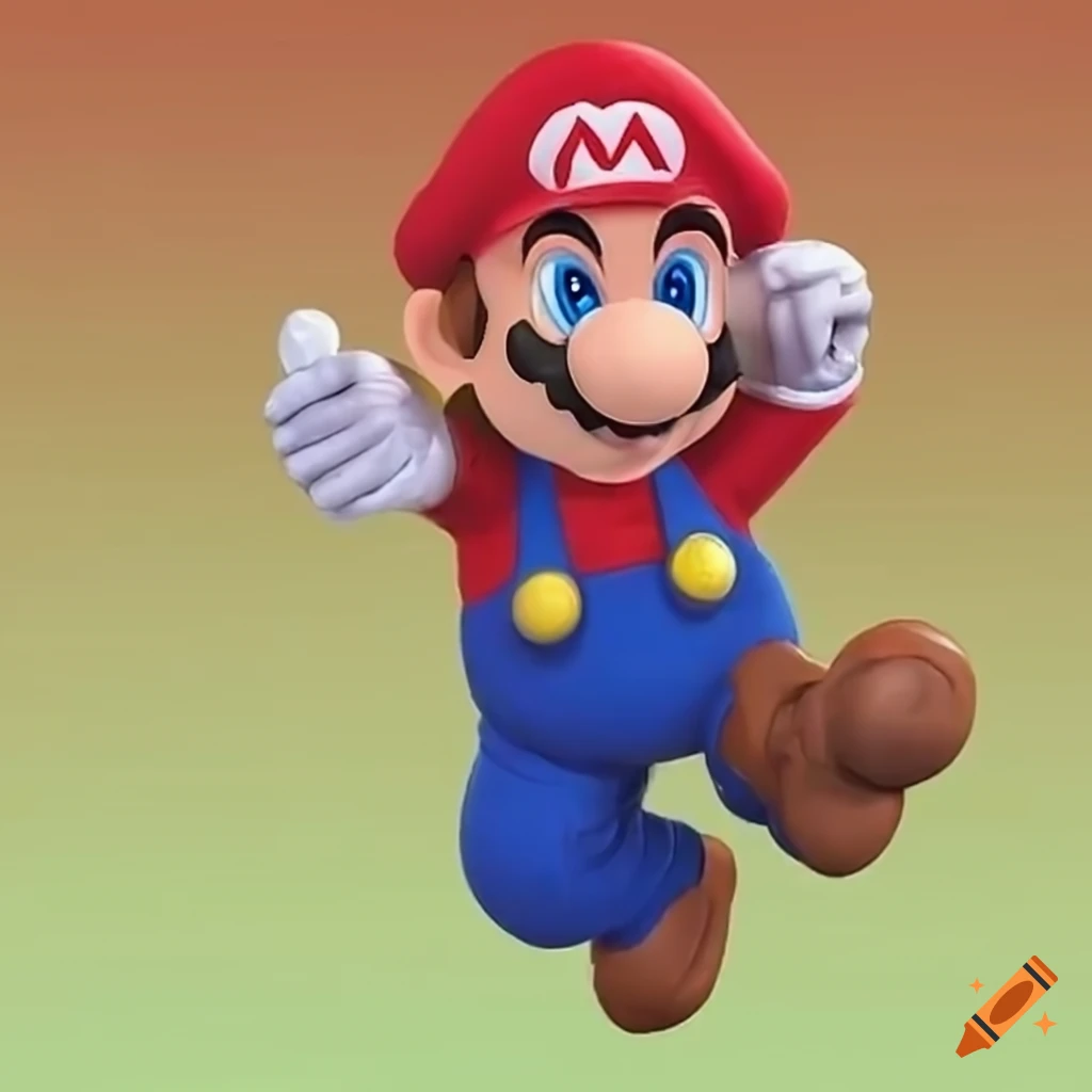 Mario character on Craiyon