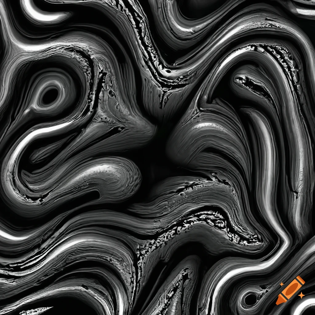 Seamless black and white alpha map creature texture in 8K resolution on ...