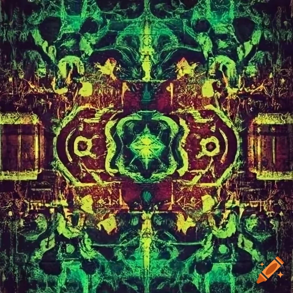 Retro grunge designs on Craiyon