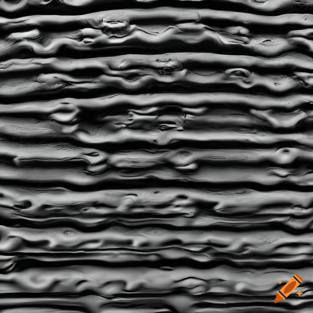 Abstract biomechanical rib texture in black and white on Craiyon
