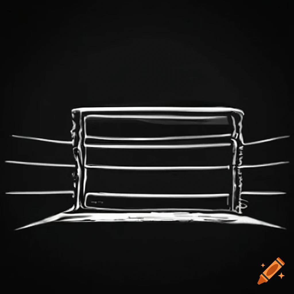 Boxing ring on Craiyon