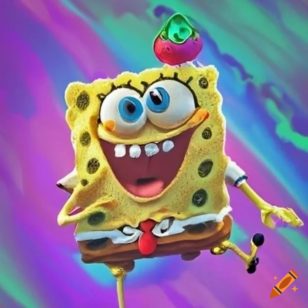 Unknown object named sponge blubby on Craiyon