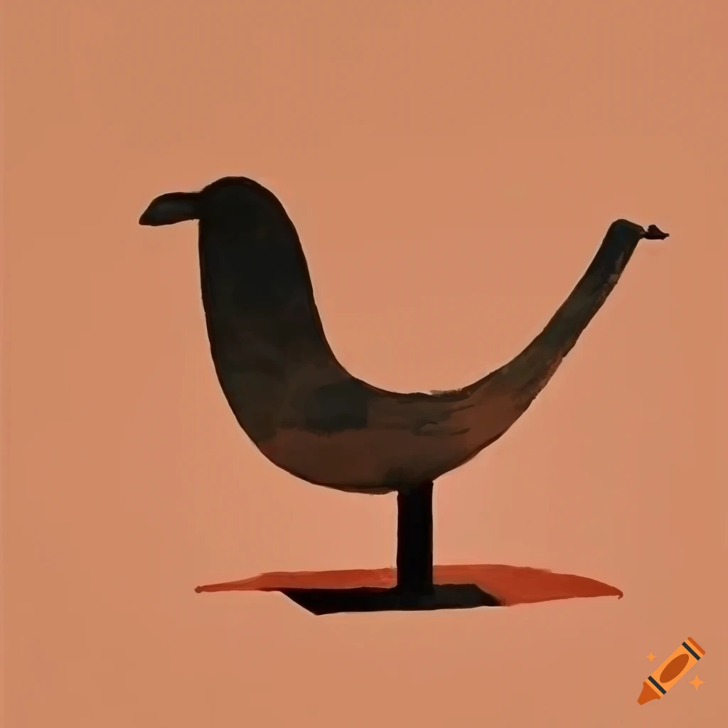 Minimalist bird art inspired by klee and picasso on Craiyon