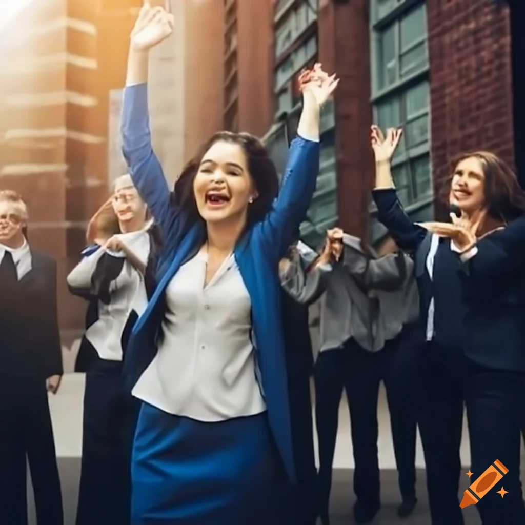 Insurance worker's farewell on last day, waved goodbye by colleagues on ...