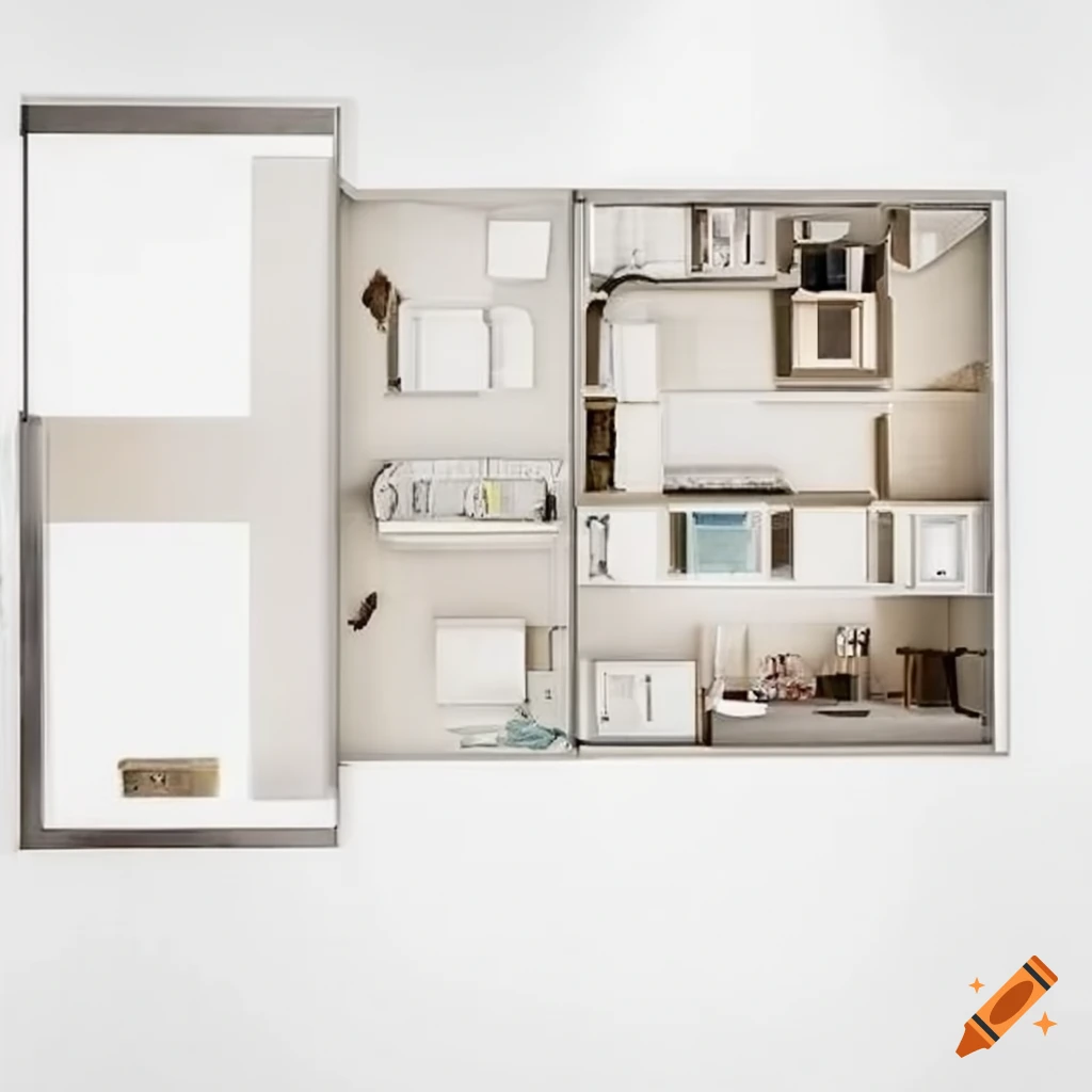 Resort clinic floorplan on Craiyon