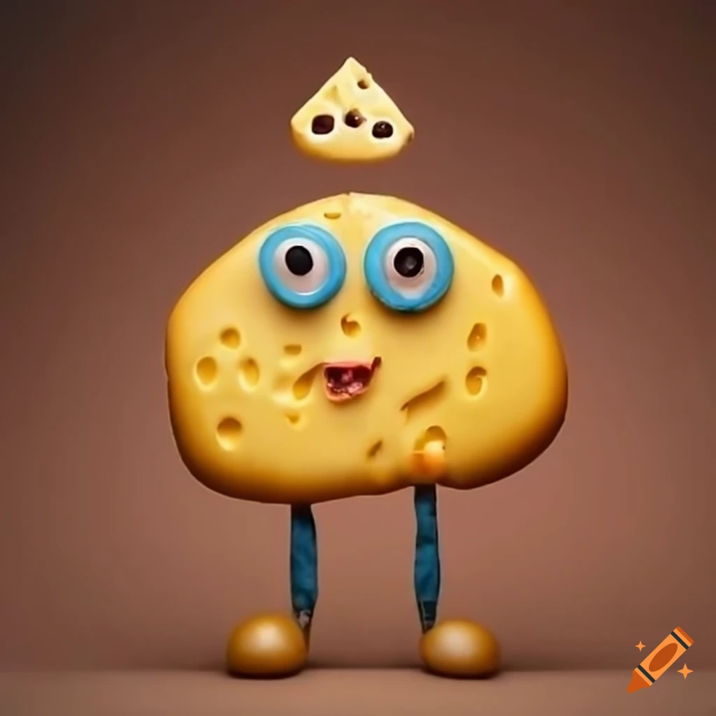 Cheese guy with cheese friends on Craiyon