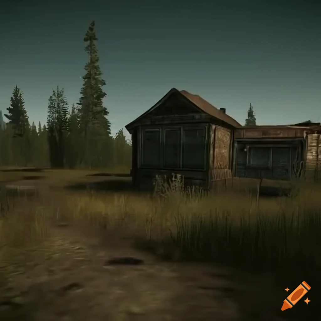 Retrofuturistic 1950's Soviet countryside in Fallout game universe on ...