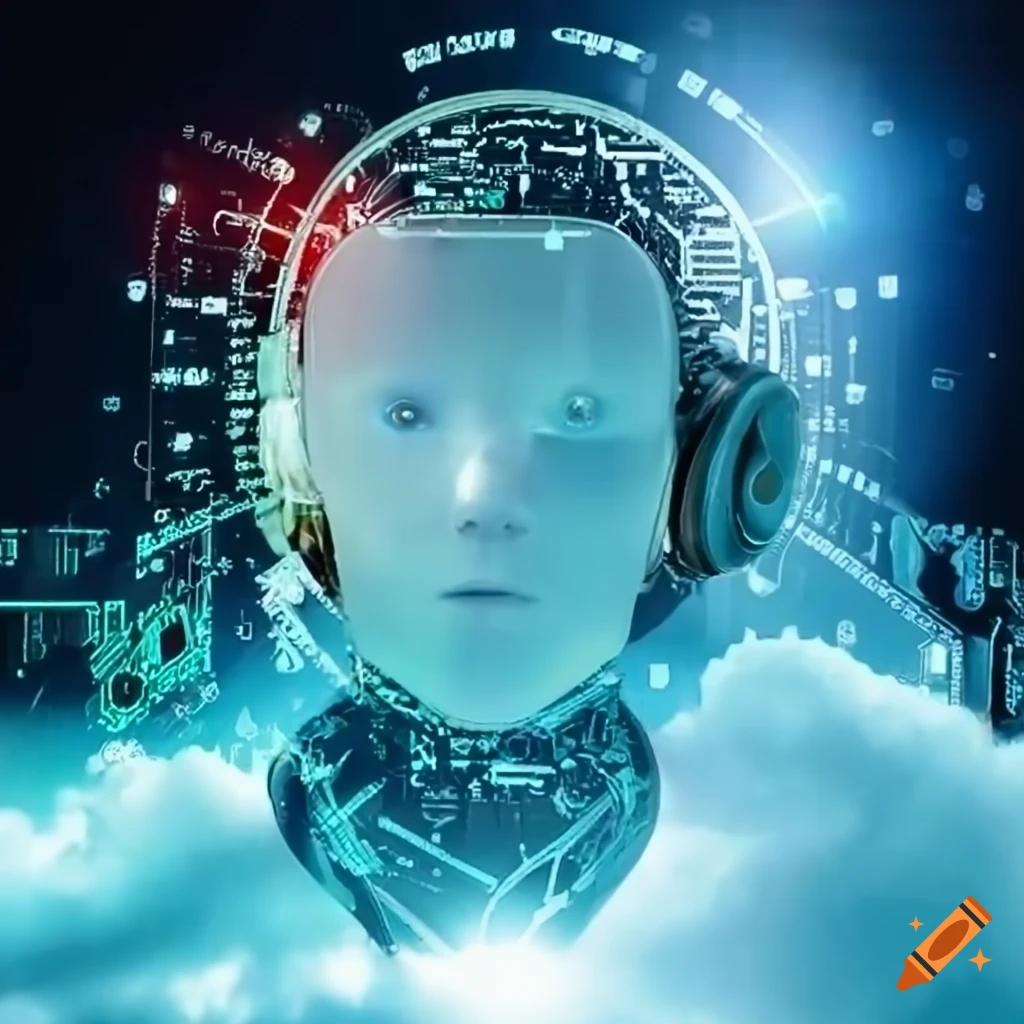 Ai operating a radio on Craiyon