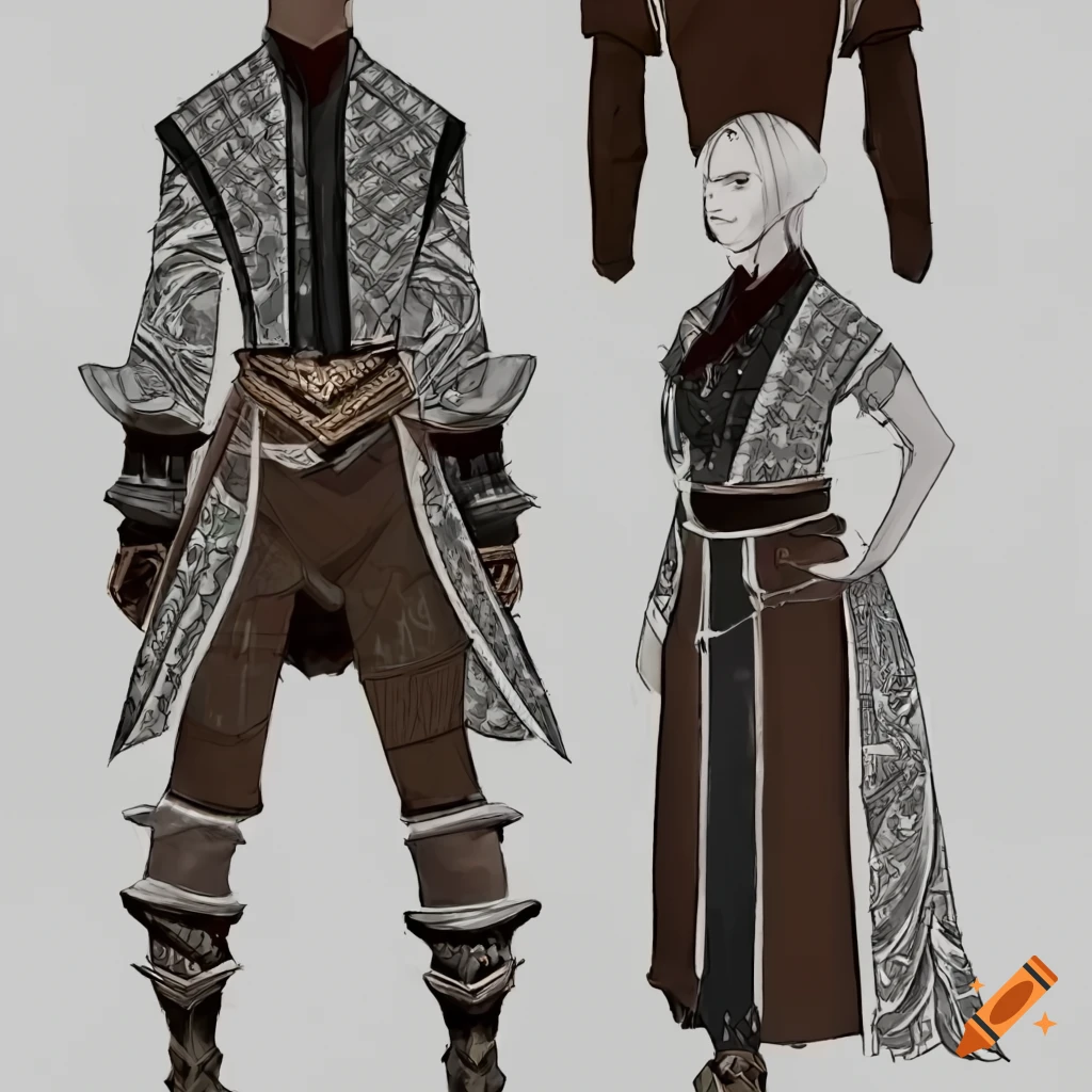 Unique Clan Lavellan outfit blending traditional Dalish fashion with ...