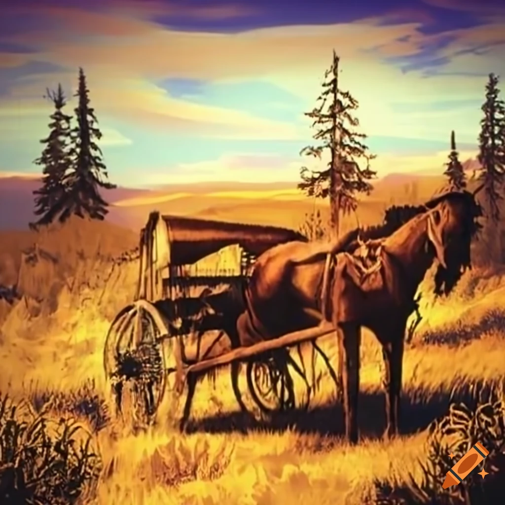 Oregon trail on Craiyon