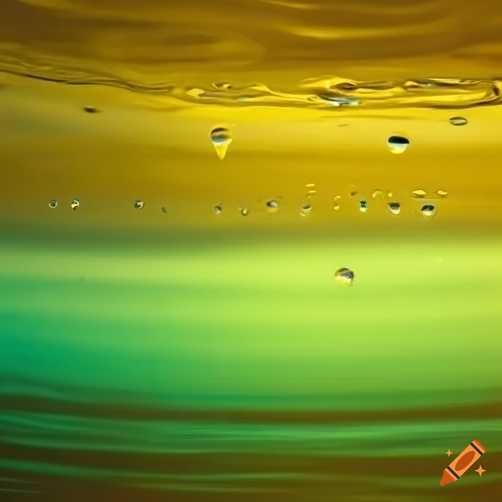 Green and yellow water background on Craiyon