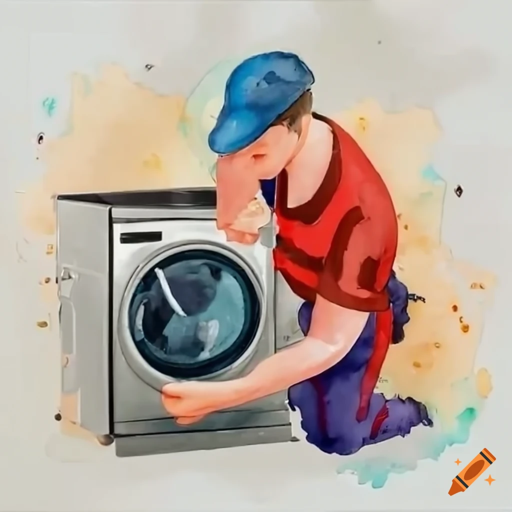 Appliance repair guy on Craiyon