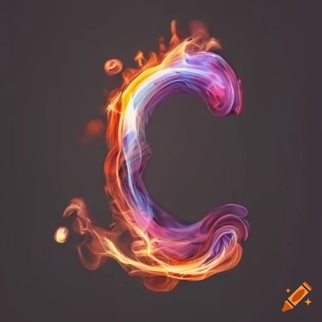 Bold and dynamic blazing letter b artwork on Craiyon