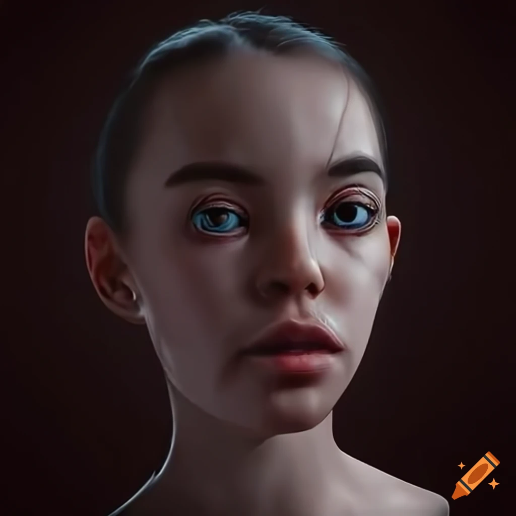 Realistic depiction of artificial intelligence on Craiyon