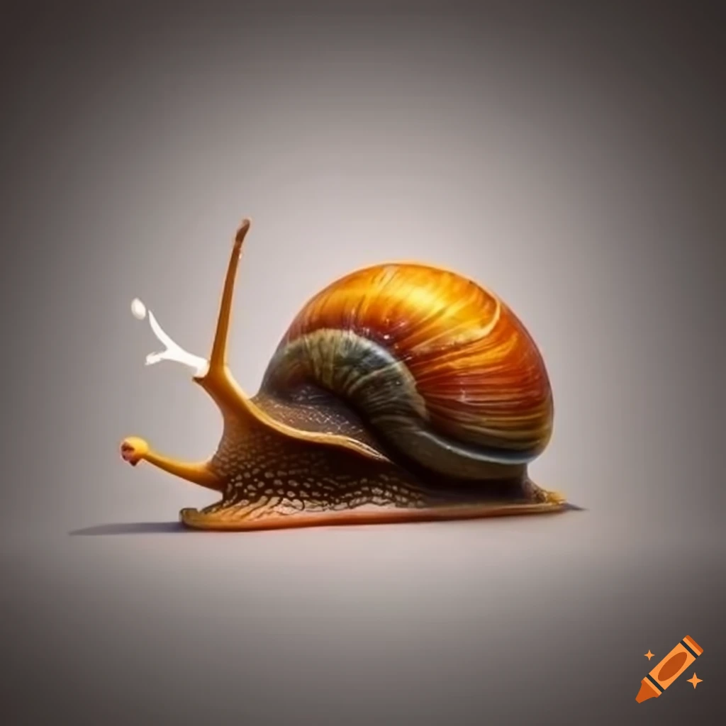 Snail, army truck, and fire truck on Craiyon