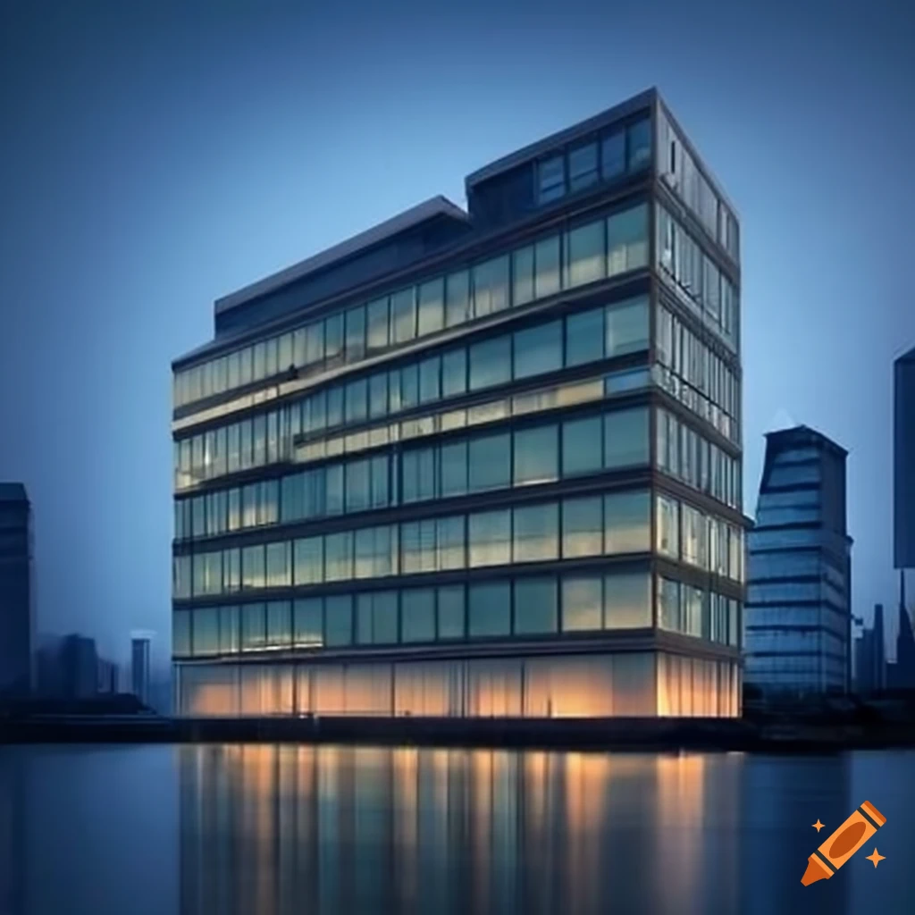 Office building on Craiyon