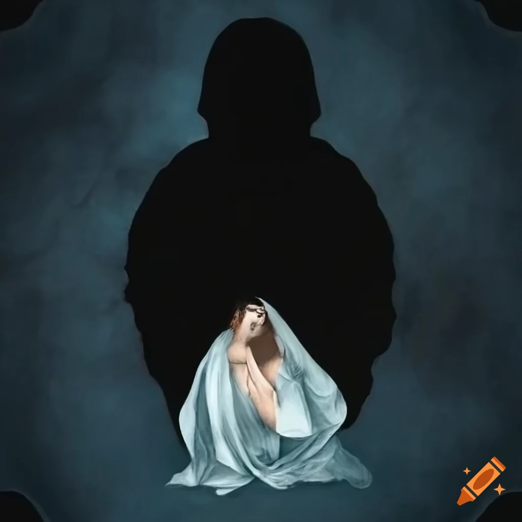 Abstract representation of kindness's evil impact on humanity for book ...